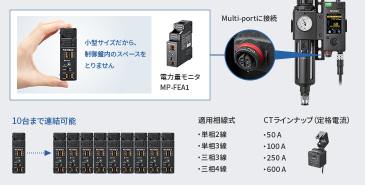 気体用省エネユニット - MP-F シリーズ | キーエンス